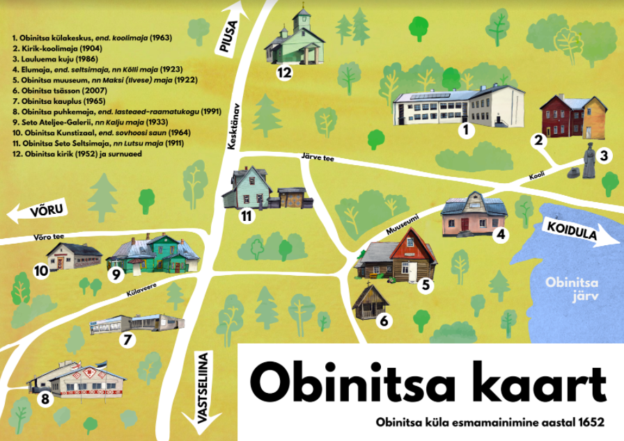 Obinitsa village / Map – OPSTI